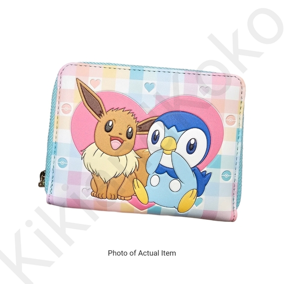 Loungefly | Bags | Last One Loungefly Pokmon Eevee Piplup Small Zip ...